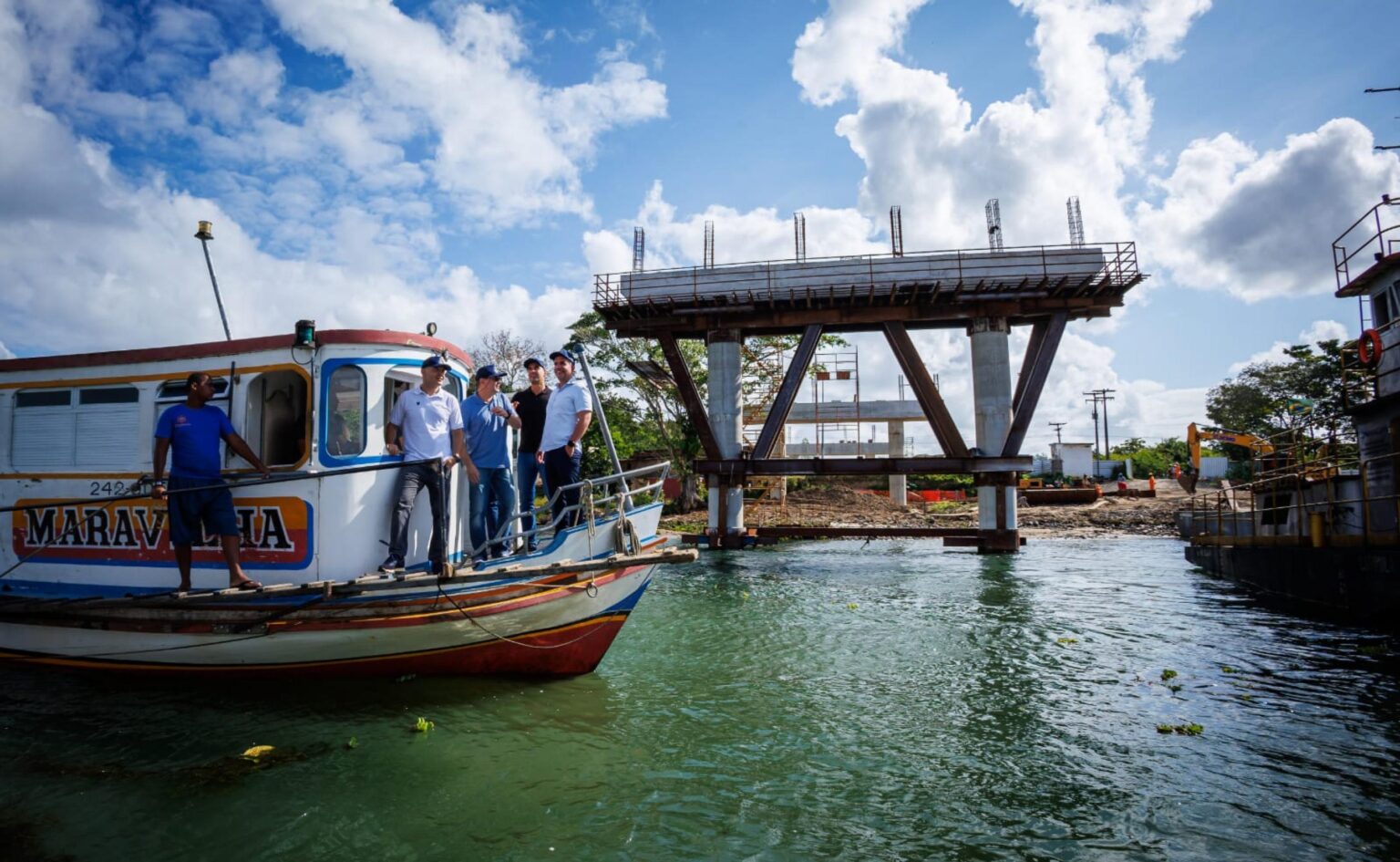 Ponte Penedo-Neópolis será concluída em 2026, diz Renan Filho ...